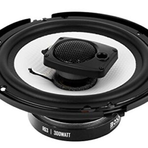 BOSS Audio Systems R63 300 Watt Per Pair, 6.5 Inch, Full Range, 3 Way Car Speakers Sold in Pairs