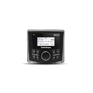 rockford fosgate punch marine pmx-1 digital media receiver with 2.3″ dot matrix lcd display