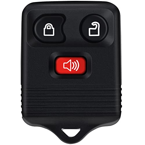 cciyu CWTWB1U331 Keyless Entry Remote Car Key Fob Clicker Transmitter Alarm 1X 3 Buttons fits for Ford Edge for F150 98-16 for M azda for L incoln for F ord for M ercury Series CWTWB1U331