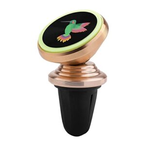 funny hummingbird super strong magnet car phone holder mount air vent compatible with all smart phones and tablets