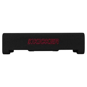 KICKER L7TDF 12-inch (30cm) Thin L7 Down Firing Subwoofer Enclosure, 2-Ohm