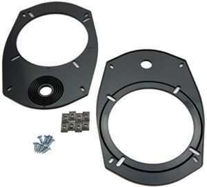 harmony audio compatible with 1994-10 dodge ram ha-826901 new front door to 6.5″ component speakers adapter