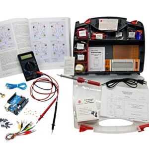 Make: Electronics 3rd Edition Kit 1 & 2 Ultimate Deluxe Bundle Includes Book - Beginner Intermediate & Advanced Component Pack Follows The Experiments in Make: Electronics Third by Charles Platt