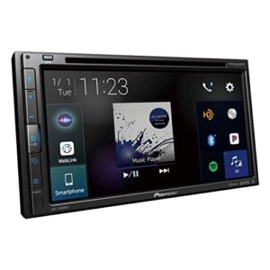 pioneer avh-2500nex in-dash 2-din touchscreen dvd/mp3 stereo receiver with bluetooth, apple carplay, and android auto compatibility