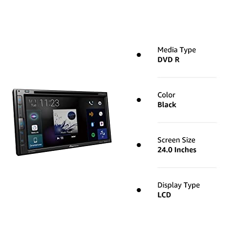 Pioneer AVH-2500NEX In-Dash 2-Din Touchscreen DVD/MP3 Stereo Receiver with Bluetooth, Apple Carplay, and Android Auto Compatibility