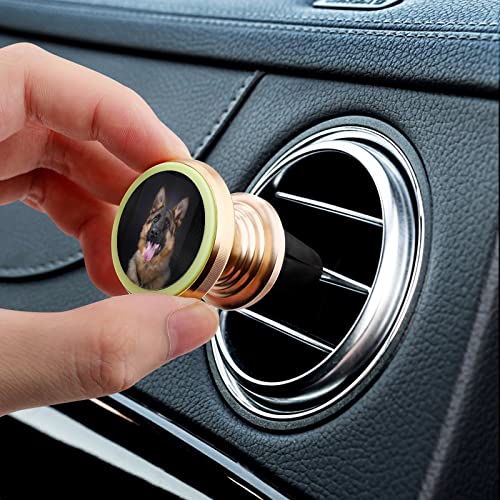 German Shepherd Magnetic Phone Holder for Car Air Vent Holder Clip Compatible with All Smartphones & Tablets