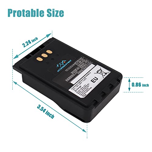 Accessoryway Replace BP-307 7.2V 3350mAh Li-Ion Battery for Icom ID-52A IC-705 IP-503H IP-100H IP-501H ID-52E Two Way radios Replacement Battery BP-272 Battery