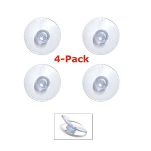 ramtech 4-pack suction cups replacement kit for radar laser detector windshield mounts for beltronics sti magnesium construction, sti magnum 940 955 965 995 gx65 rx55 rx65 v6 v8 v10 v12, scld