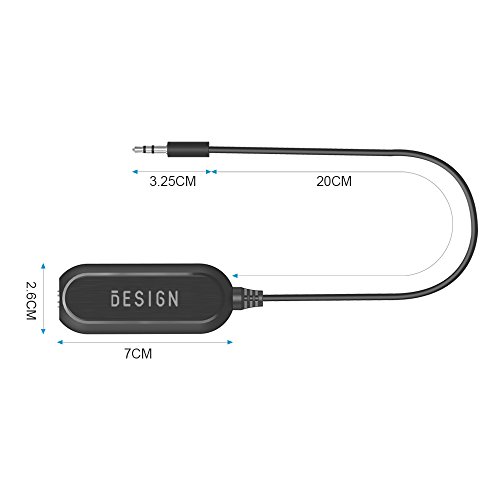 BESIGN Ground Loop Noise Isolator for Car Audio/Home Stereo System with 3.5mm Audio Cable, 5-Pack