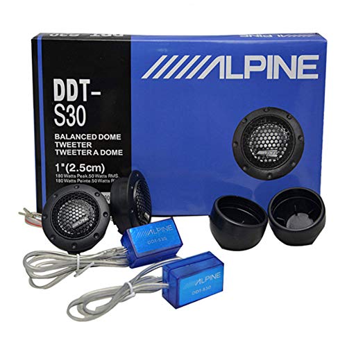 DDT-S30 Tweeter Car modified Car Audio - TOTMOX Car Audio Silk Dome Tweeters High Fidelity Stereo Speaker,Used for car,at Home