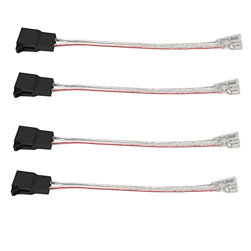 NuIth Speaker Wiring Connector Harness Fits for Volkswagen 1993-2004, Fiat 500 2011-2019, Audi 1994-2001, Nissan Primastar 2001-2014 Aftermarket Car Door Speaker Cable Plug