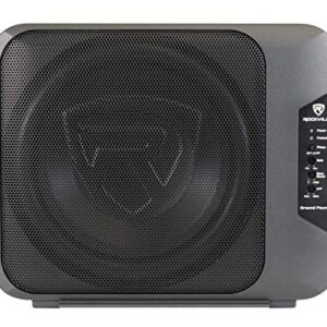 Rockville Ground Pounder 800 Watt Powered Dual 10" Loaded Car Subwoofer+Amp Kit