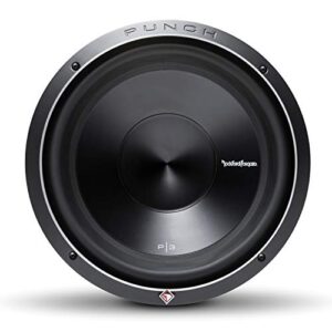 rockford fosgate p3d4-12 punch p3 dvc 4-ohm 12-inch 600-watt rms 1200-watt peak subwoofer