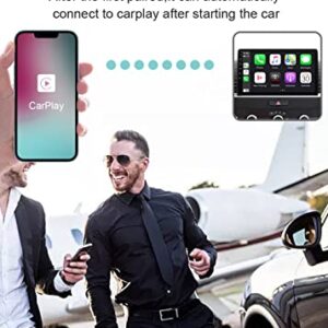 Wireless CarPlay Adapter,CarPlay Dongle for OEM Wired CarPlay Cars, Convert Wired to Wireless CarPlay, Support Online Update Plug & Play Easy Use Fit for Cars from 2015 & iPhone