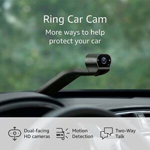 Introducing Ring Car Cam – Vehicle security cam with dual-facing HD cameras, Live View, Two-Way Talk, and motion detection