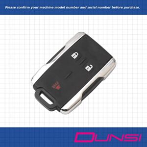 OCESTORE M3N-32337100 Car Key Fob Keyless Control Entry Remote 3 Button Vehicles Replacement Compatible with M3N-32337100 (3 Btn-1Pcs)