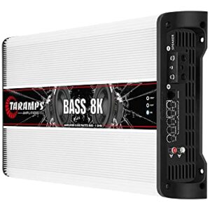 Taramps BASS 8K 1 Ohm 8000 Watts Class D Full Range Mono Amplifier