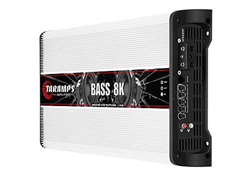 Taramps BASS 8K 1 Ohm 8000 Watts Class D Full Range Mono Amplifier