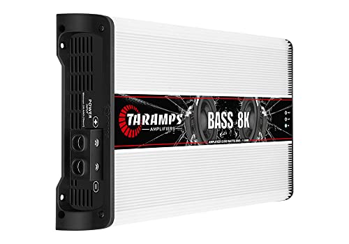 Taramps BASS 8K 1 Ohm 8000 Watts Class D Full Range Mono Amplifier