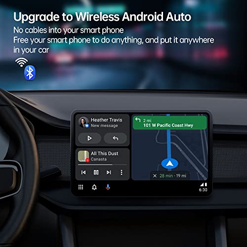 DriveLink Android Auto Wireless Adapter for Wired AA Car Wireless Android Auto Dongle for Android 11/12/13 Phone