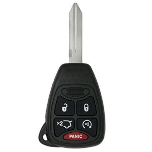 keyless2go replacement for keyless entry remote car key vehicles that use 5 button oht692427aa