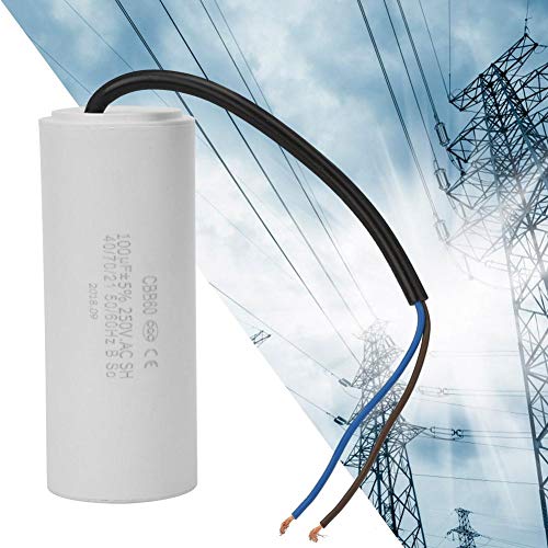 CBB60 Run Capacitor 250V AC 100uF 50/60Hz Capacitor for Motor Air Compressor