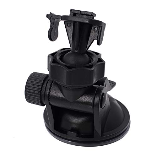 iSaddle Dash Cam Suction Mount - Windshield & Dashboard Suction Cup Mount Holder/w Various Joints for Yi/Rexing/Falcon/Old Shark/VANTRUE/KDLINKS/WheelWitness/.(99% On-Dash Cameras Suitable)