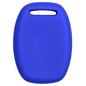 Keyless2Go Replacement for Silicone Cover Protective Case for 4 Button Remote Keys KR55WK49308 MLBHLIK-1T OUCG8D-380H-A (1 Pack) - Blue