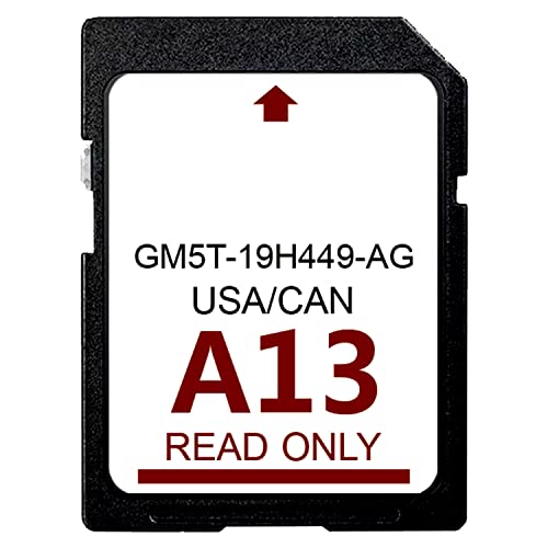 2022 Updated A13 Navigation Car GPS SD Card,Compatible with Lincoln&Fordt Including The Latested USA/Canada New Maps