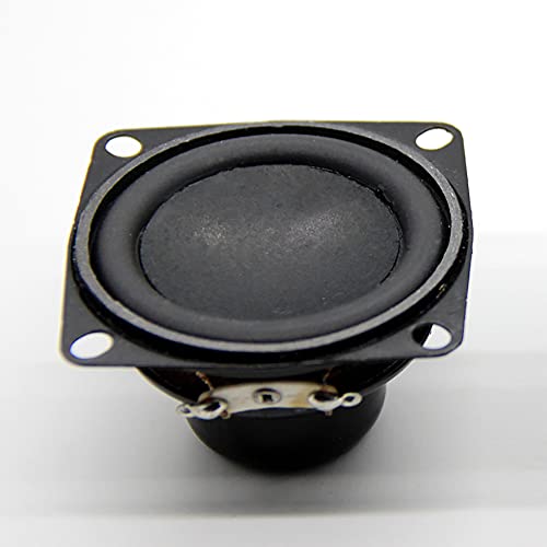 ADUCI 2PCS 2 Inch 4Ohm 10W Subwoofer Multimedia W Fixed Hole Home Audio Sound Speaker DIY 53mm Deep Bass Magnetic Loudspeaker (Size : 2pcs)