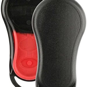 Discount Keyless Replacement Shell Case and Button Pad Compatible with GQ43VT9T, GQ43VT13T, GQ43VT17T