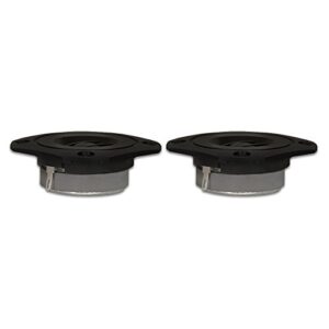 goldwood sound, inc. sound module, black mylar dome tweeters 50 watt each 8ohm replacement 2 tweeter pack (gt-302-2)