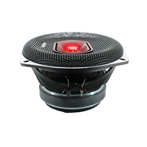 Gravity WZP69 Warzone Series 6x9 inch 4 Ohm Pro Midrange Coaxial Loud Corrugated Surround Speaker 4-Ohms with 800W Max, 1 Speaker Car Audio High Standard Reliability Testing