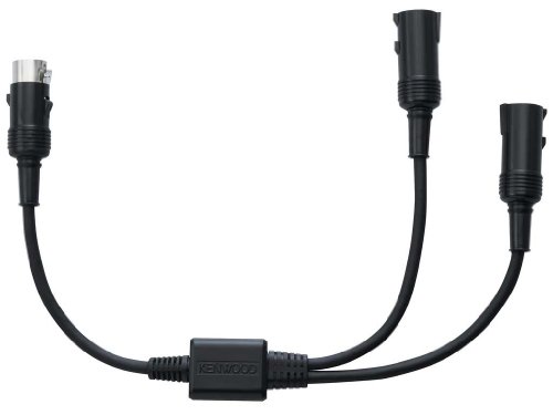 KENWOOD CA-Y107MR Y-Adaptor Cable for control of (2) KENWOOD Marine Remotes to control your KENWOOD Marine Stereo (remotes not included)