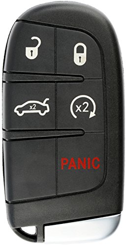 KeylessOption Keyless Entry Remote Car Smart Key Fob Starter for Dodge Dart Charger Challenger M3N-40821302