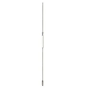 hustler hq27 55-inch steel power packer cb radio antenna (white)