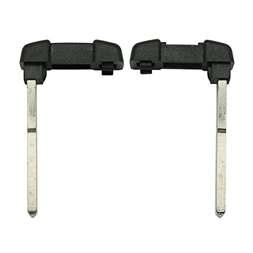 AKS Keys Emergency Smart Key Blade Blank Insert Compatible with Land Rover LR2 (2 Pack)