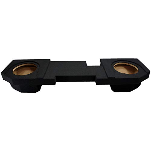 ASC Compatible with 2002-12 Dodge Ram Quad/Crew Cab Truck DTB-2X10-QUAD-UP Dual 10" Subwoofer Box Enclosure