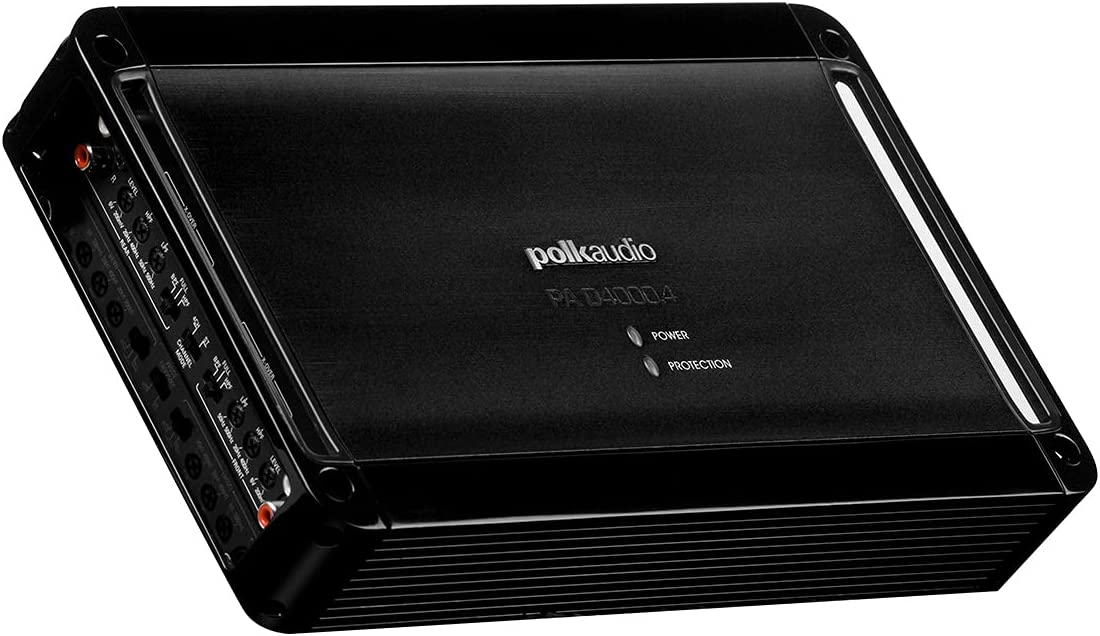 Polk Audio PA D4000.4 (PAD4000.4) 800W RMS PA D Series Class-D 4-Channel Car Amplifier