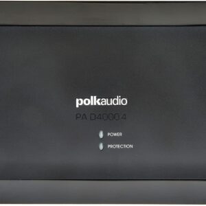 Polk Audio PA D4000.4 (PAD4000.4) 800W RMS PA D Series Class-D 4-Channel Car Amplifier