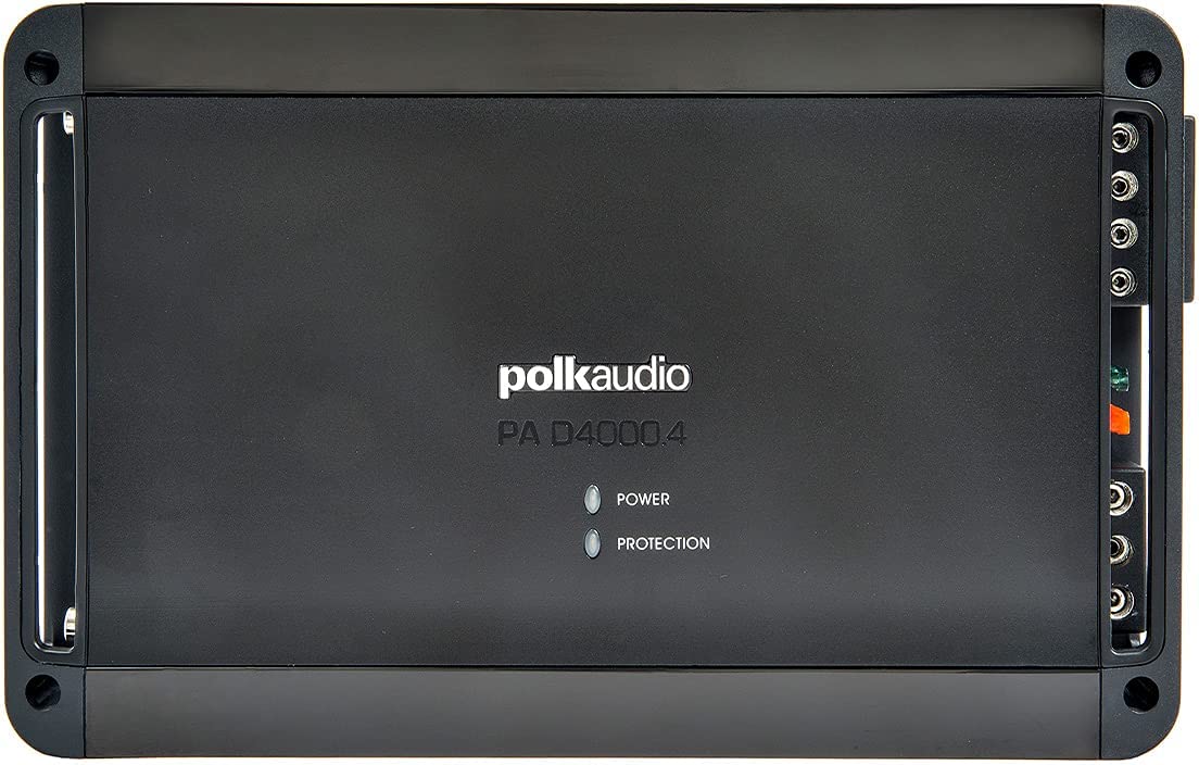 Polk Audio PA D4000.4 (PAD4000.4) 800W RMS PA D Series Class-D 4-Channel Car Amplifier