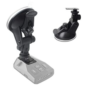 yeebeny suction radar detector mount, windshield & dashboard radar holder compatible with cobra radar detectors cobra rad 450, 8-band, esd-6100, esd-7000, xrs-9300, pro-9780 and all recent models