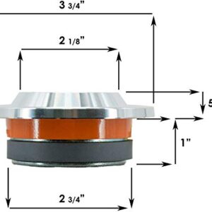 Audiobank AB-TW220 3.75 inch 600 Watt Car Audio Heavy Duty Compression Super Horn Tweeter/Die cast Aluminum Frame/Frequency Response: 2000 Hz - 20000 Hz