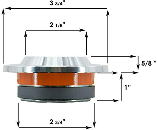 Audiobank AB-TW220 3.75 inch 600 Watt Car Audio Heavy Duty Compression Super Horn Tweeter/Die cast Aluminum Frame/Frequency Response: 2000 Hz - 20000 Hz