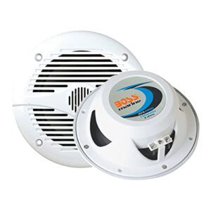 boss audio systems mr60w 200 watt per pair, 6.5 inch , full range, 2 way weatherproof marine speakers sold in pairs