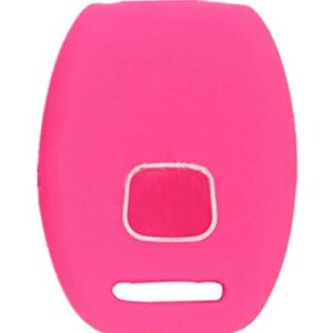 KAWIHEN Silicone Key Fob Cover Fit for Honda Accord Accord Crosstour CR-V Civic Element Pilot OUCG8D-380H-A N5F-S0084A N5F-A05TAA