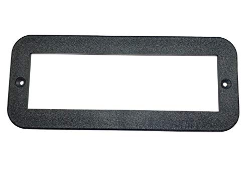 Generic Kioti Radio Mounting Plate for Mounting Single Din Stereo Radio Mount Black Trim Bezel