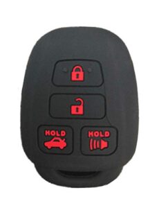 kawihen silicone key fob cover compatible with hyq12bdm hyq12bel hyq12bdp toyota avalon camry corolla highlander rav4 yaris scion fr-s tc