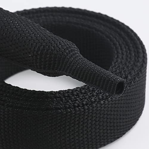 1/2" 5FT Heat Shrink Braided Tubing, Flexible Shrinkable Fabric Sleeve, Tear-Resistant for Protection Automotive Cable Marine Mechanical Wires Abrasion