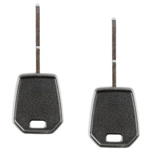 2x remote fob transponder chip car key 128 bit for ford lincoln (h128-pt)